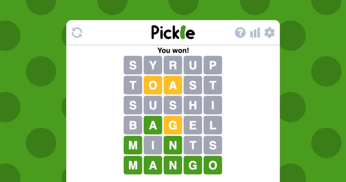 Pickle — Word Game